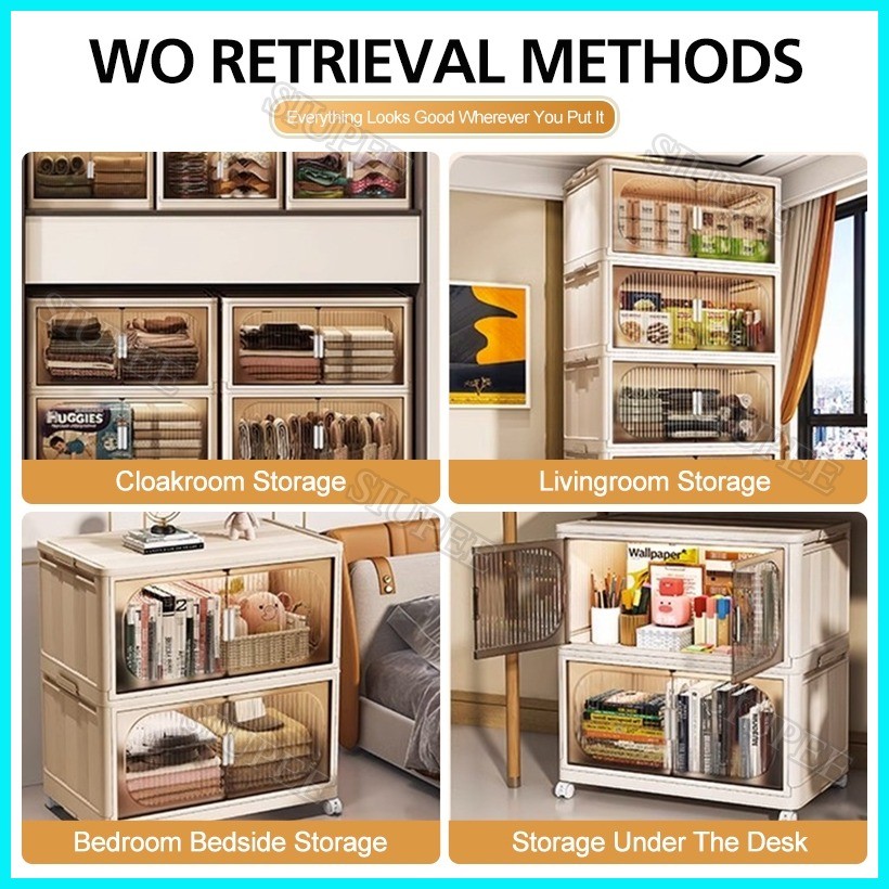 Durabox Organizer Clothes Drawers Storage Box Folding Storage Cabinet ...