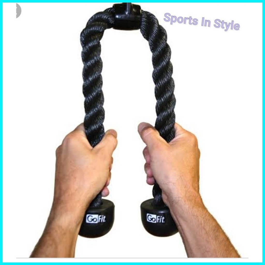 Push Pull Exercise Gym Rope Tricep Rope Handle | Shopee Philippines