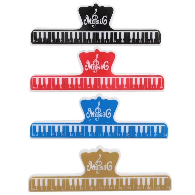 ABS Sheet Clip Book Holder Music Score Fixed Clips For Piano Guitar ...