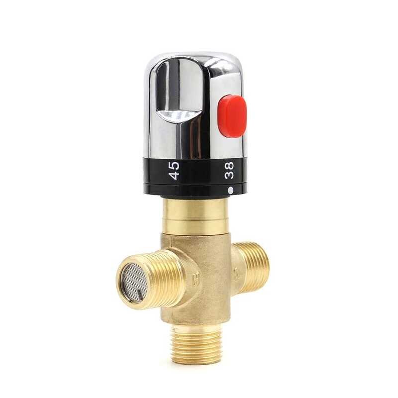 A Brass Constant Temperature Mixing Bathroom Thermostatic Faucet ...