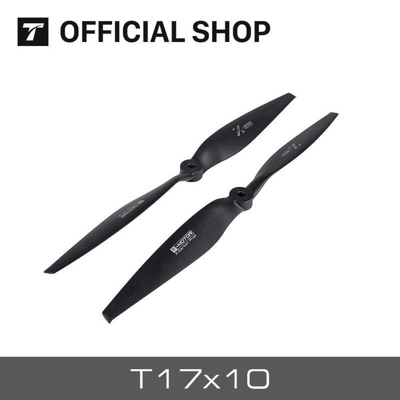 T-Motor Ts17*10 Carbon Polymer Propeller For VTOL Fixed Wing Drone ...