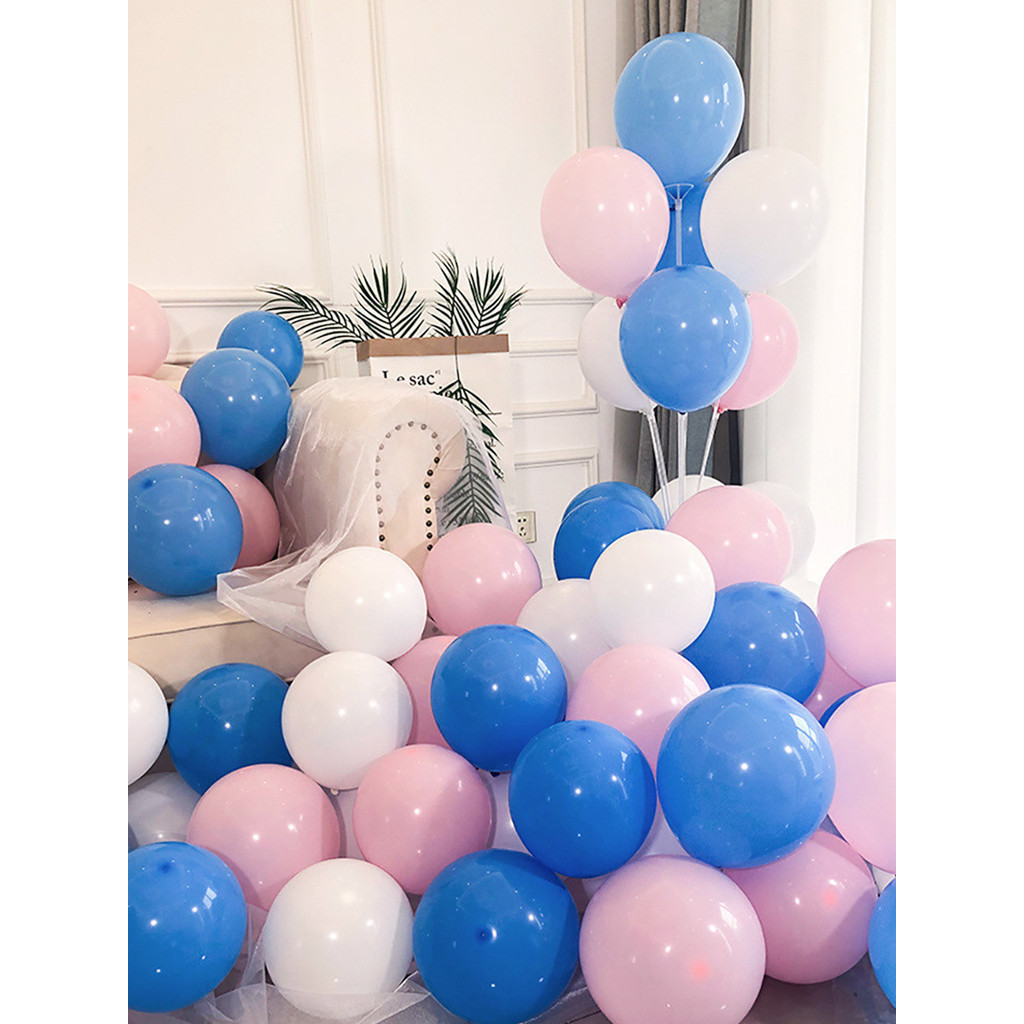 12" Latex Balloons Party Decorations 3Color Standard Balloon Set For ...