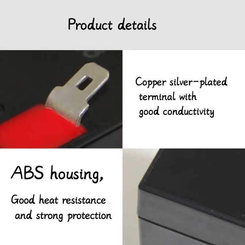 Original ∮ 4000Mah 6V Pricing Electronic Scale Table Lead-Acid Battery ...