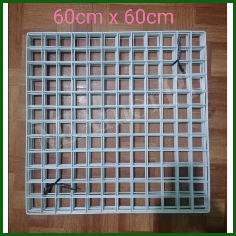 [60x60 cm] WIRE WALL GRID PANEL | WIRE MESH | DIY NORDIC SCREEN DECOR ...