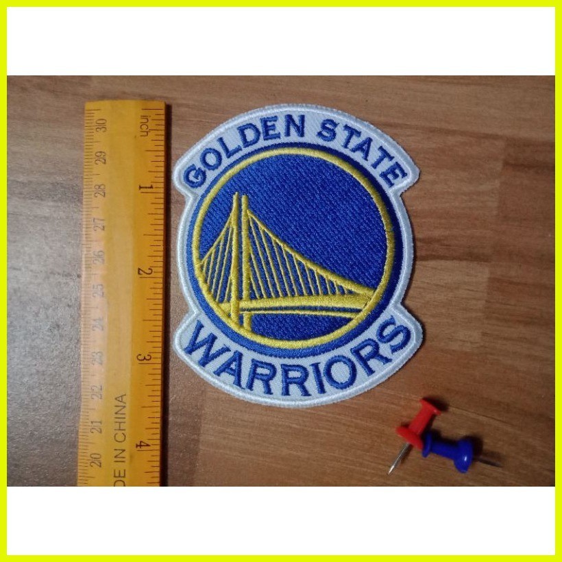 Golden State Warriors Embroidered logo / patch | Shopee Philippines