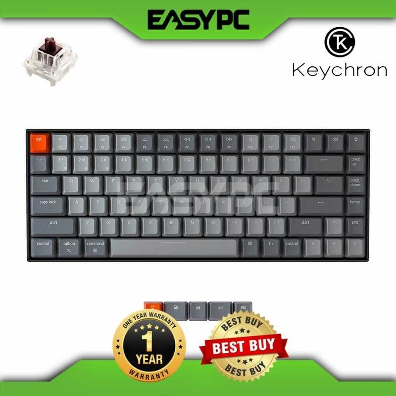 RGB Keychron K2 Mechanical Keyboard - Brown Switch/Plastic Frame ...