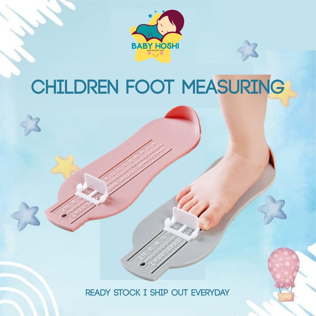 BH 20CM Foot Measuring Tool Infant Foot Ruler Baby Shoe Size Reference ...