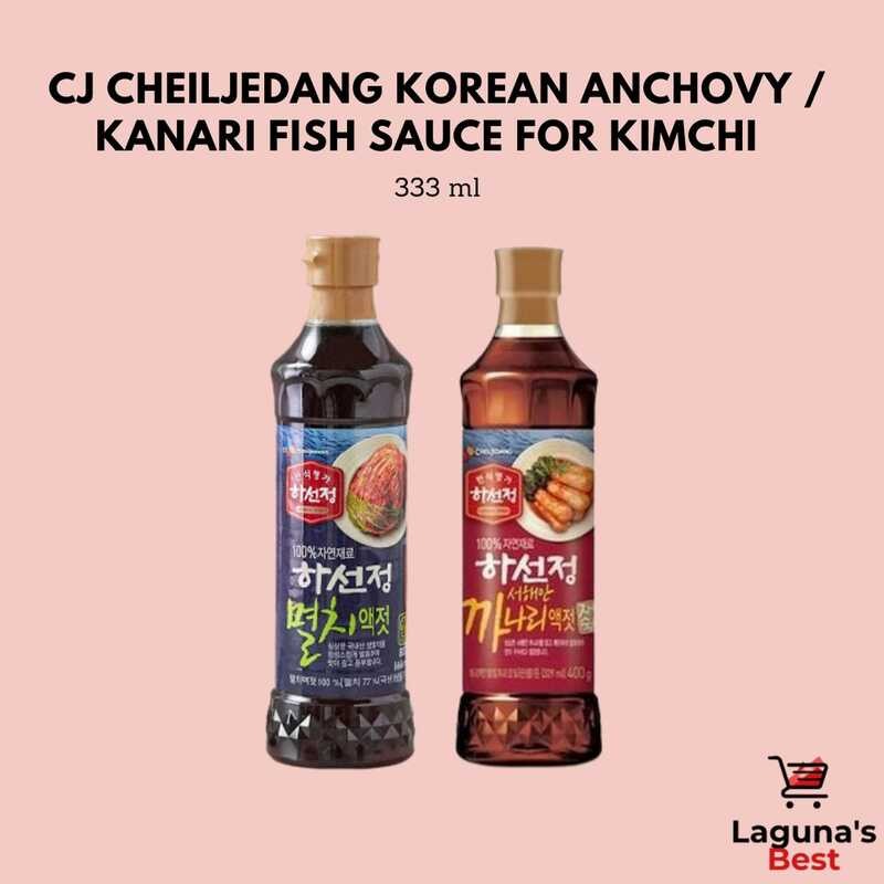 CJ Cheiljedang Korean Anchovy / Kanari Fish Sauce para sa Kimchi 333 ml ...