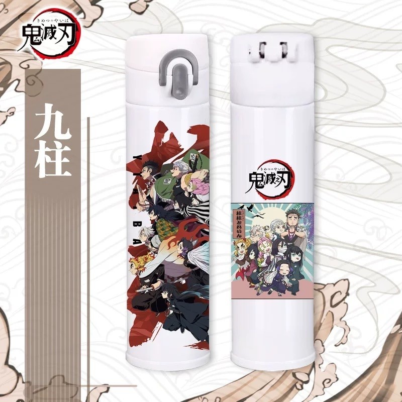 Cartoon Anime Game Demon Slayer Cup Kimetsu No Yaiba Cosplay Thermos ...
