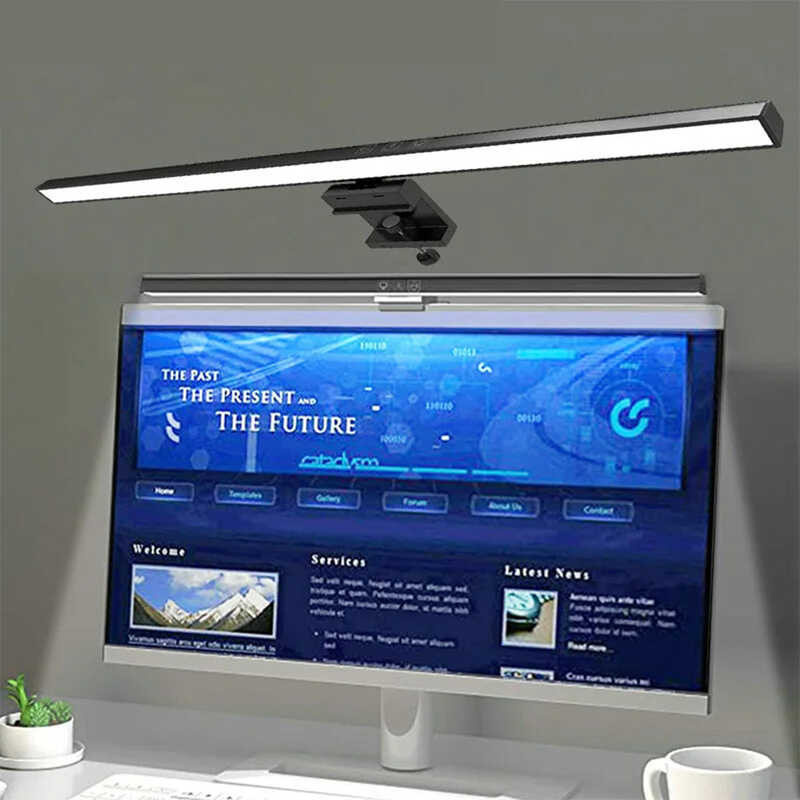 Eye-Care 2 Desk Lamp 50Cm LED Computer PC Monitor Screen Clip Light Bar ...