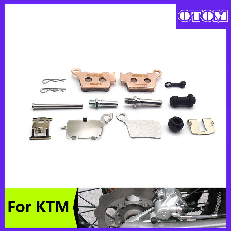 Motocross Rear OTOM Brake Caliper Spring Sheet Pads Repair Kit For KTM ...
