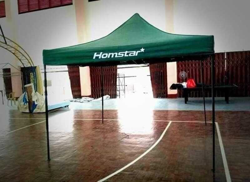 HOMSTAR x 2m Kompletong Retractable Tent Gazebo Garage Party / Lahat ng ...