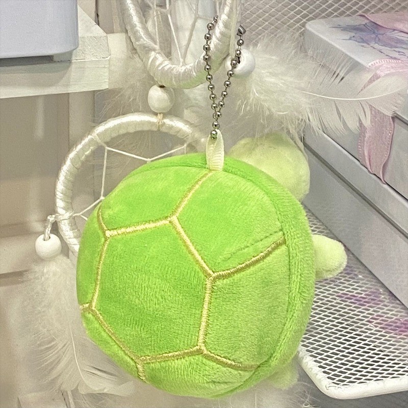 Tortoise Keychain Cute Animal Cartoon Key Pendant Decorative Soft ...