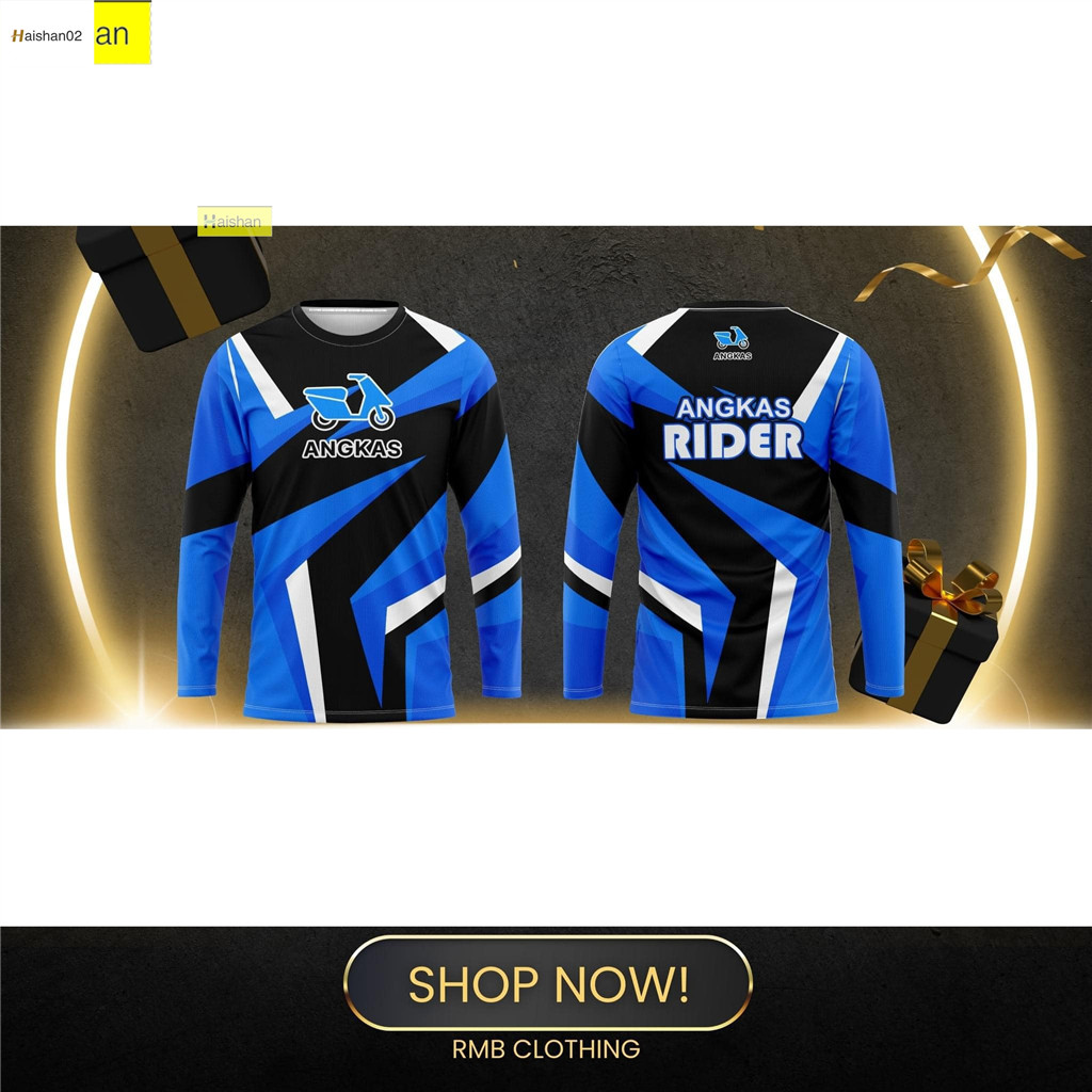 ANGKAS LONGSLEEVE FULLSUBLIMATION FOR MOTORCYCLE RIDER UNIFORM | Shopee ...