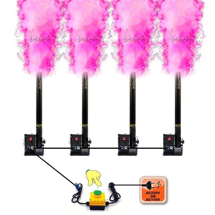 Backyard Gender Reveal Blaster For Baby Shower Color Burst Hine Magic ...