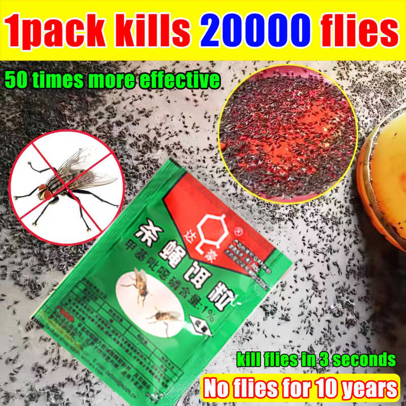 Flykiller Effective Killing Bait Pestcontrol Insecticide Mosquito ...