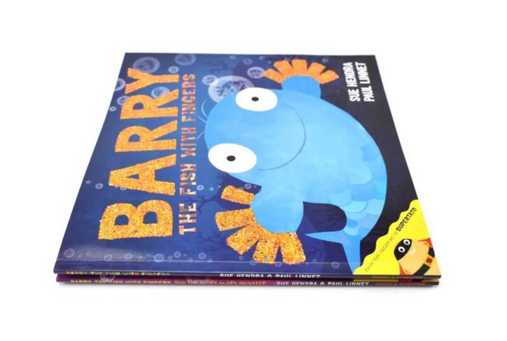 Original English Version Barry the Fish with Fingers Hairy Scary ...