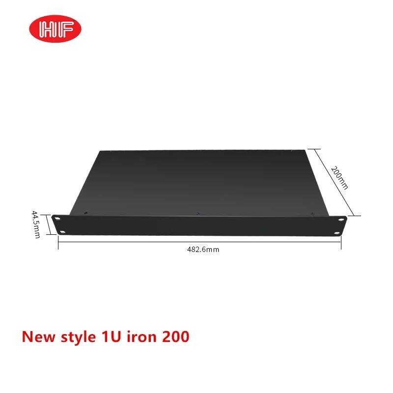 Xj 19 Inch 1U/2U/3U/4U Rack Mount Enclosure Black Sheet Metal Computer ...