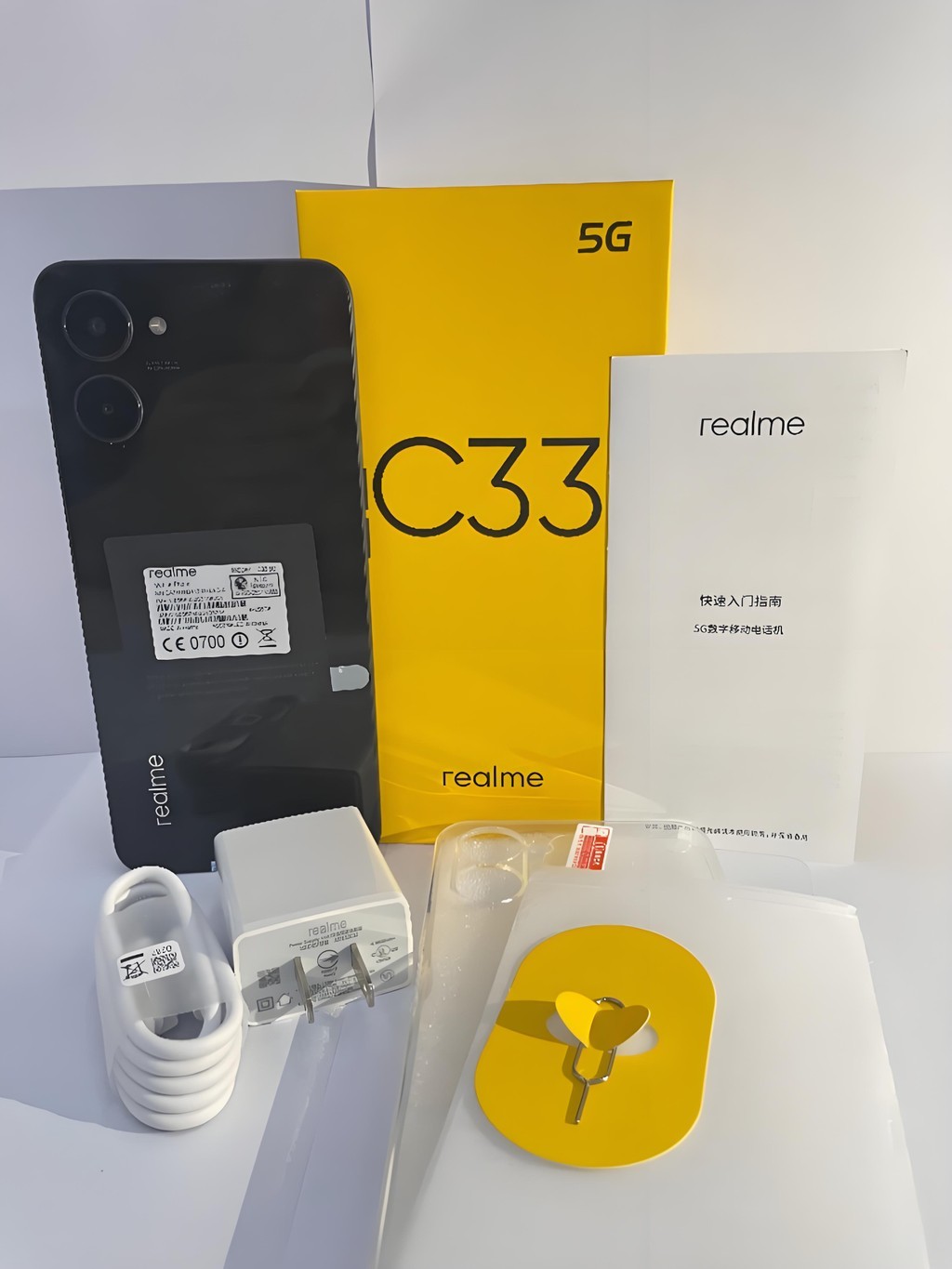 Brand Original Real-me C33 5G Smartphone 5000mAh 12GB+512GB 6.5-inch ...