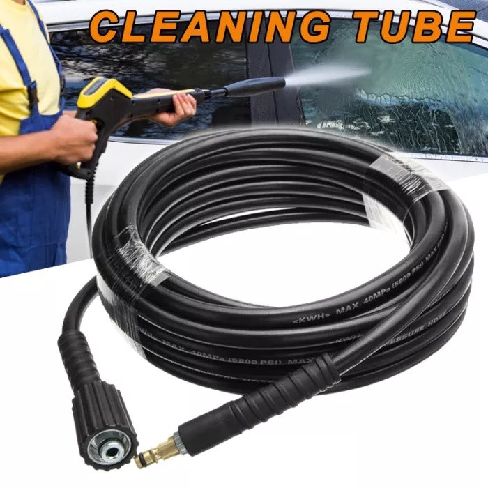 6m 10m High Pressure Car Pipe Water Cleaning Hose Car Washer Pipe ...