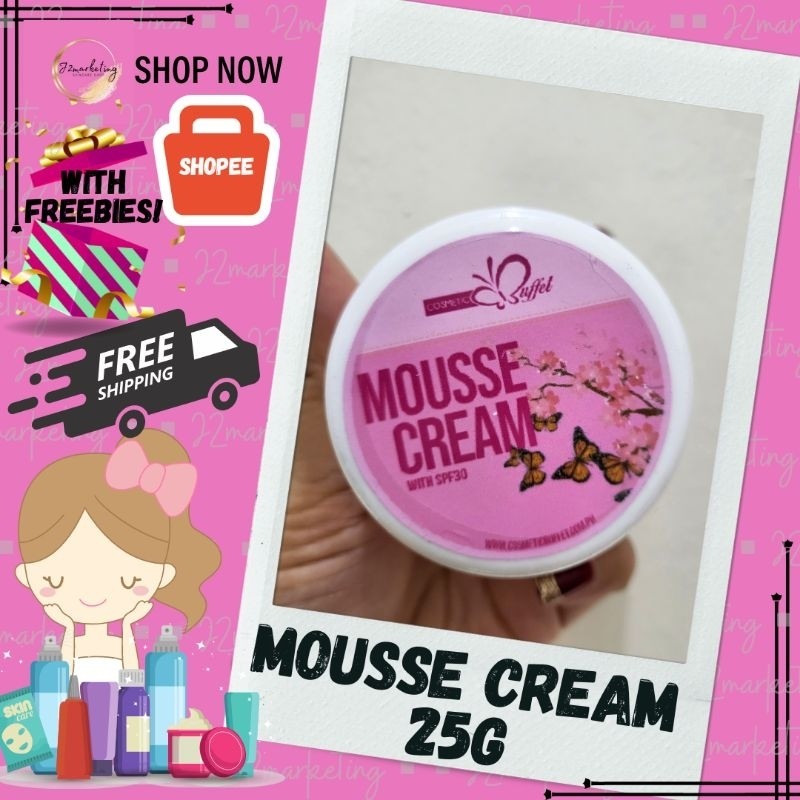 MOUSSE CREAM BY CB (5g & 25g) | Shopee Philippines