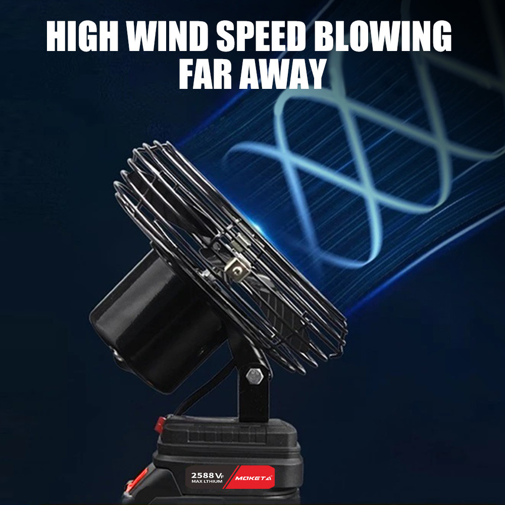 SOARFLY 8 Inch 50000mAh Cordless Fan Portable Fan High Power Outdoor ...