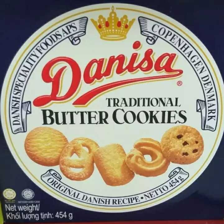 Danisa Traditional Butter Cookies, 454Grams, Delicious For Snacks ...