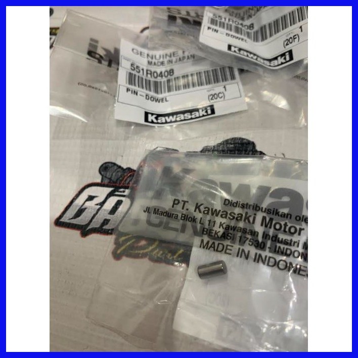 Pin Dowel Bosh Block Head Ninja RR R Ss Original Kawasaki | Shopee ...