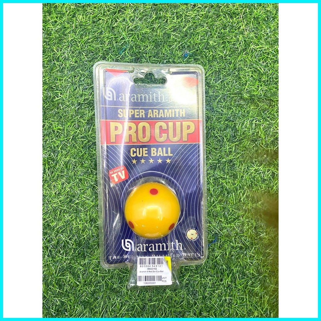 BILLIARD ARAMITH PRO-CUP CUE BALL ( pato na bola ng bilyaran ) | Shopee ...
