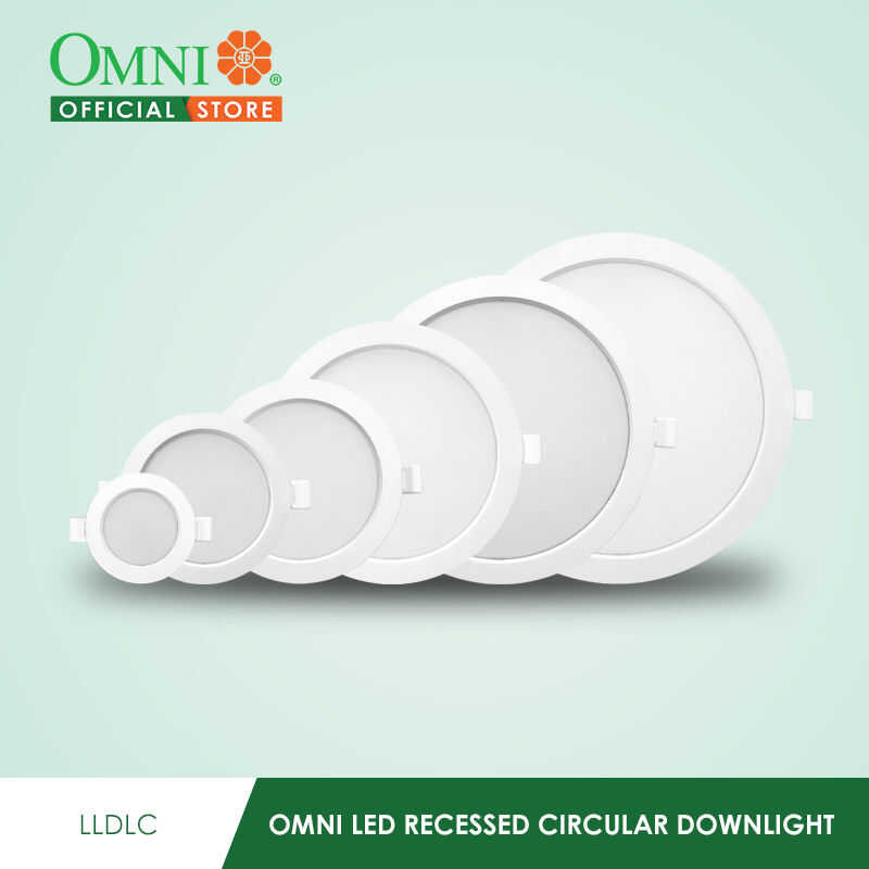OMNI LED Recessed Circular Downlight - LLDLC | Shopee Philippines