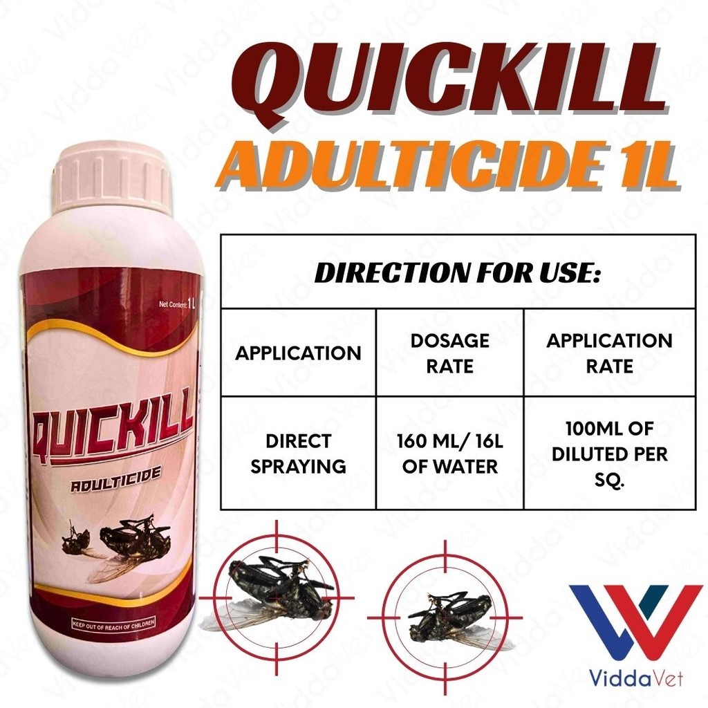 1L Quickill Animal Area Insect Control Solution | Shopee Philippines