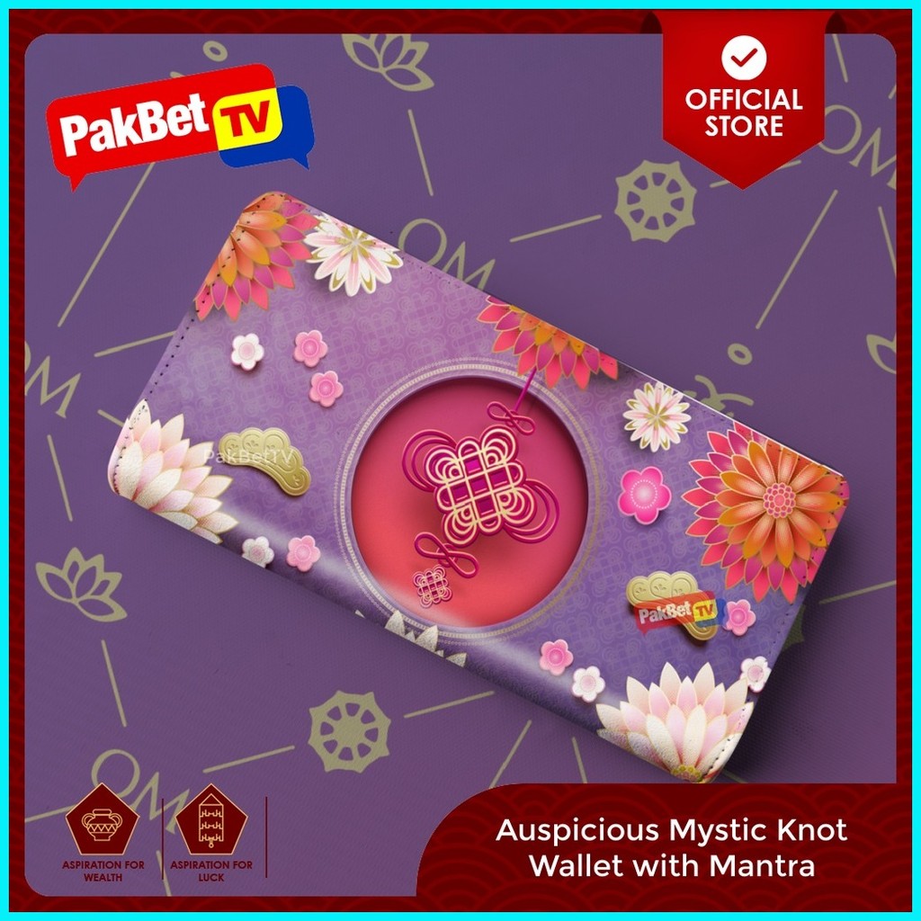 Auspicious Mystic Knot Wallet With Mantra | Feng Shui by PakBet TV ...