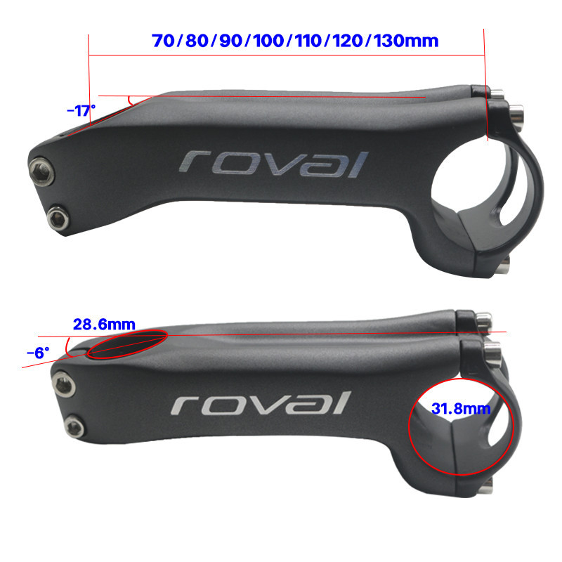 roval carbon stem carbon Bicycle road mtb Stem -6 °/-17° Mtb mountain ...