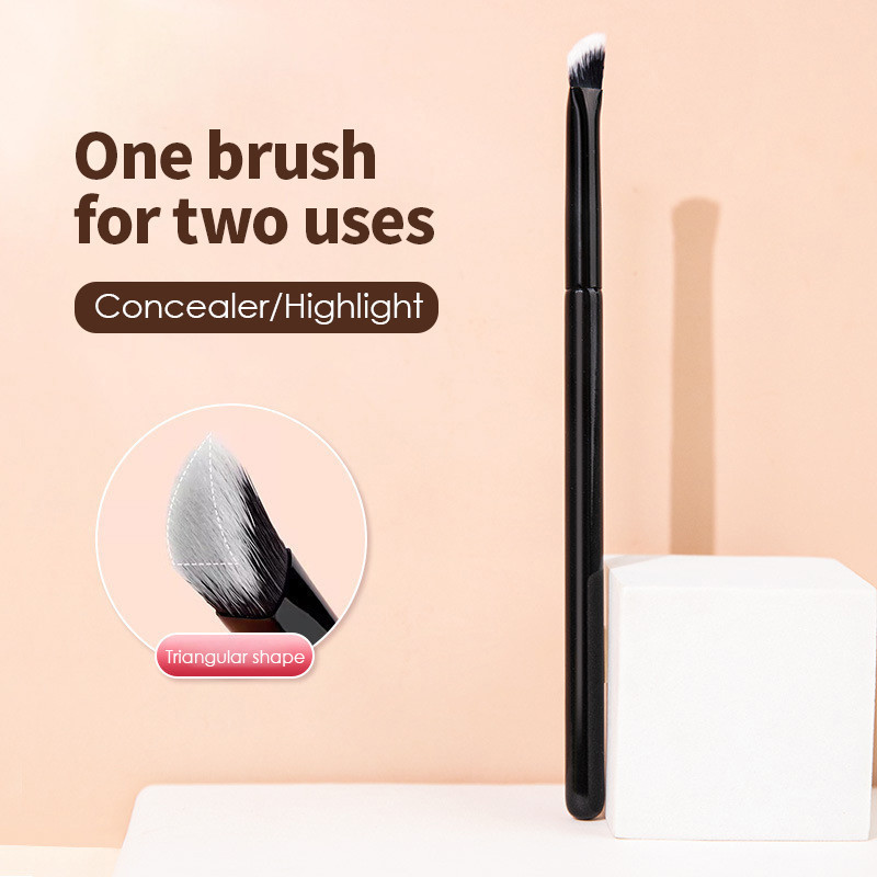 Angled Highlight Brush Face Contour Foundation Concealer Brush Triangle ...