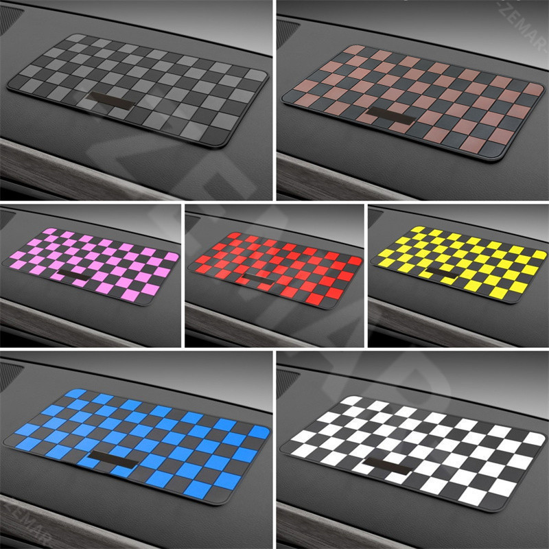 ISUZU New Car Dashboard Anti Slip Pad Silicone Plaid Instrument Panel ...