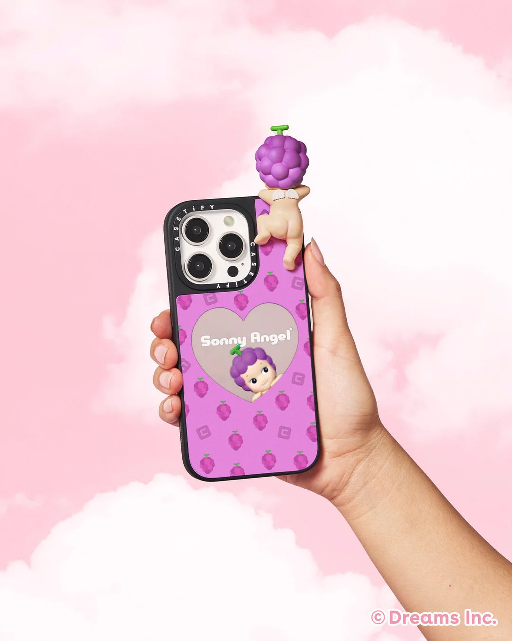 CASETiFY X Sonny Angel Harvest Heart Grape iPhone Case Magnetic suction ...