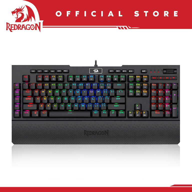 Brahma Redragon K586 RGB V2 Mechanical Gaming Keyboard Na May Programmable Keys Ro Recording ...