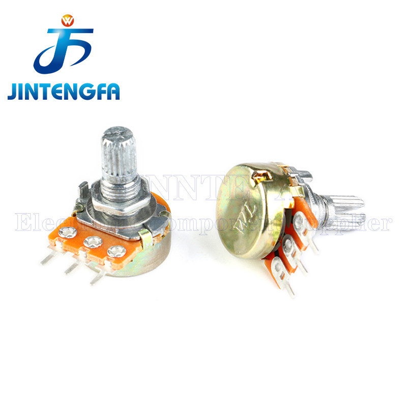 5PCS WH148 3P 6pin 5K 10K 50K Linear Potentiometer B1K B2K B5K B10K ...
