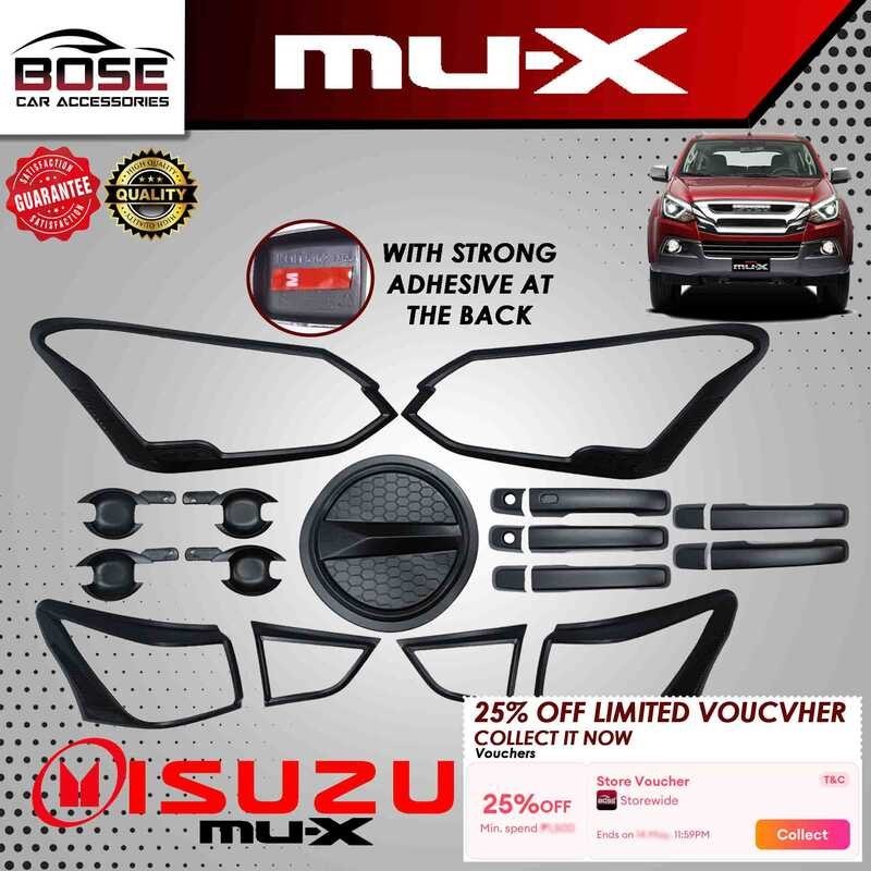 LS MUX Rz4e 4X2 2018 2019 2020 Black Chrome Parts Garnish Gas Mu-X ...