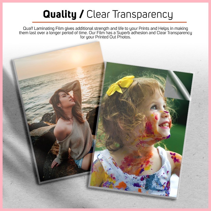 ♠ QUAFF Tree Type Glossy No Backprint Inkjet Photo Paper 180Gsm A4 Size ...