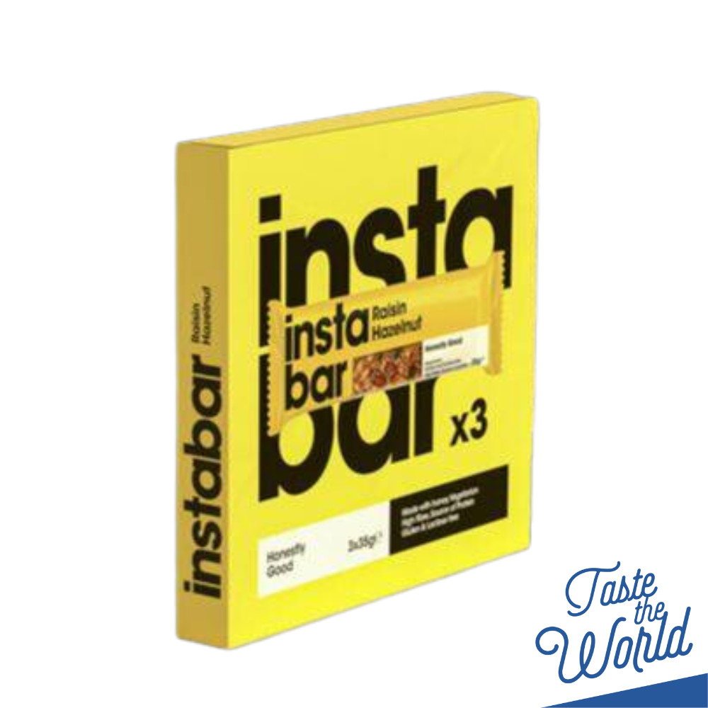 INSTABAR RAISIN HAZELNUT 3 X 35G | Shopee Philippines