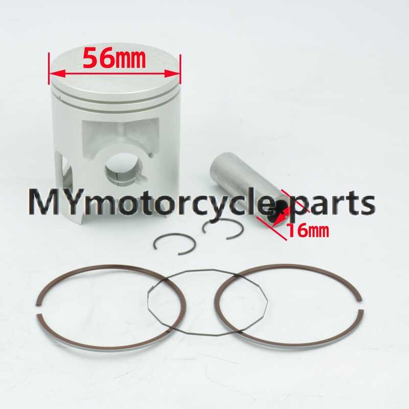 Piston Kit Motorcycle May 56Mm Silindro Diameter Na Ayon Sa Yamaha ...