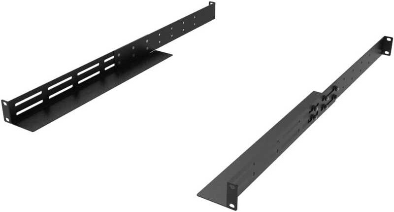 Universal QiaoYoubang 1U Mount Rails- 4-Post Server Rack Shelf Rail 16 ...