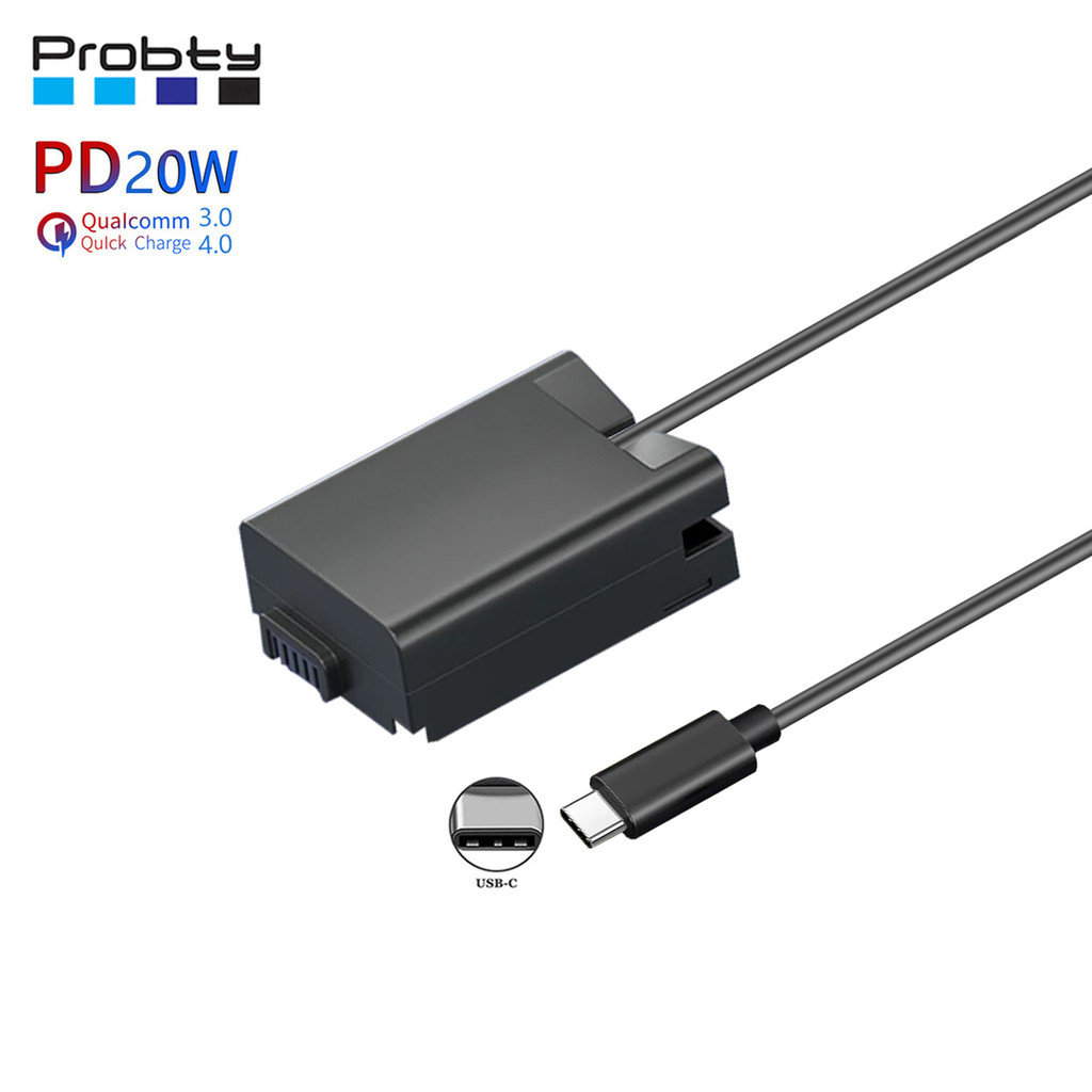 Pd20w Usb-C Ep- En-El25 Dummy Battery Power Adapter For Nikon ZFC Z50 ...
