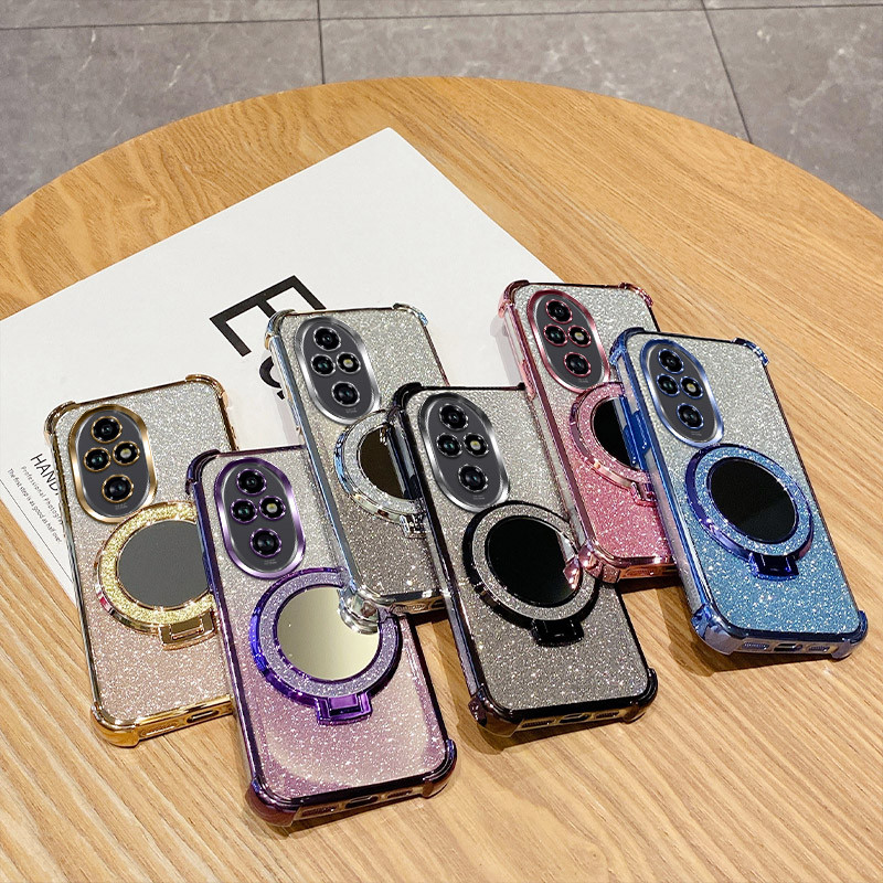 Casing Honor 200 Smart 200 Pro 90 Lite X9A X9B X9C Glitter Plating ...