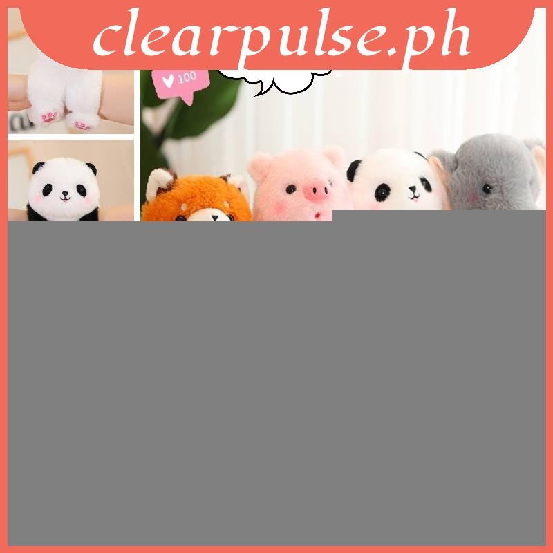 Cute Animal Plush Doll with Clap Circle Cartoon Panda Monkey Dog ...