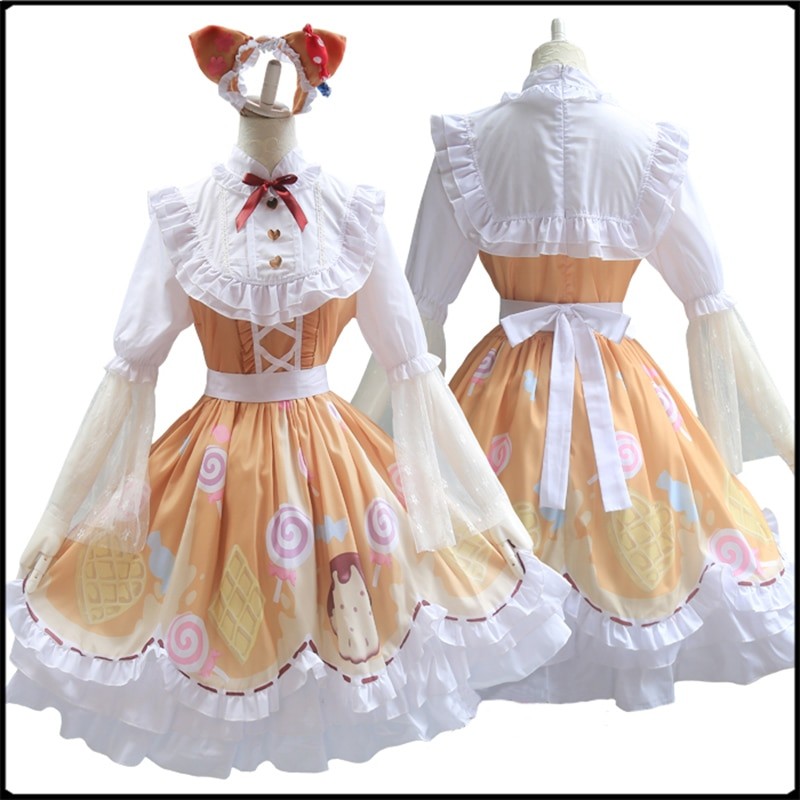V Cosplay Costume Mechanic Candy Girl Costume Cosplay Sweetie Lolita ...
