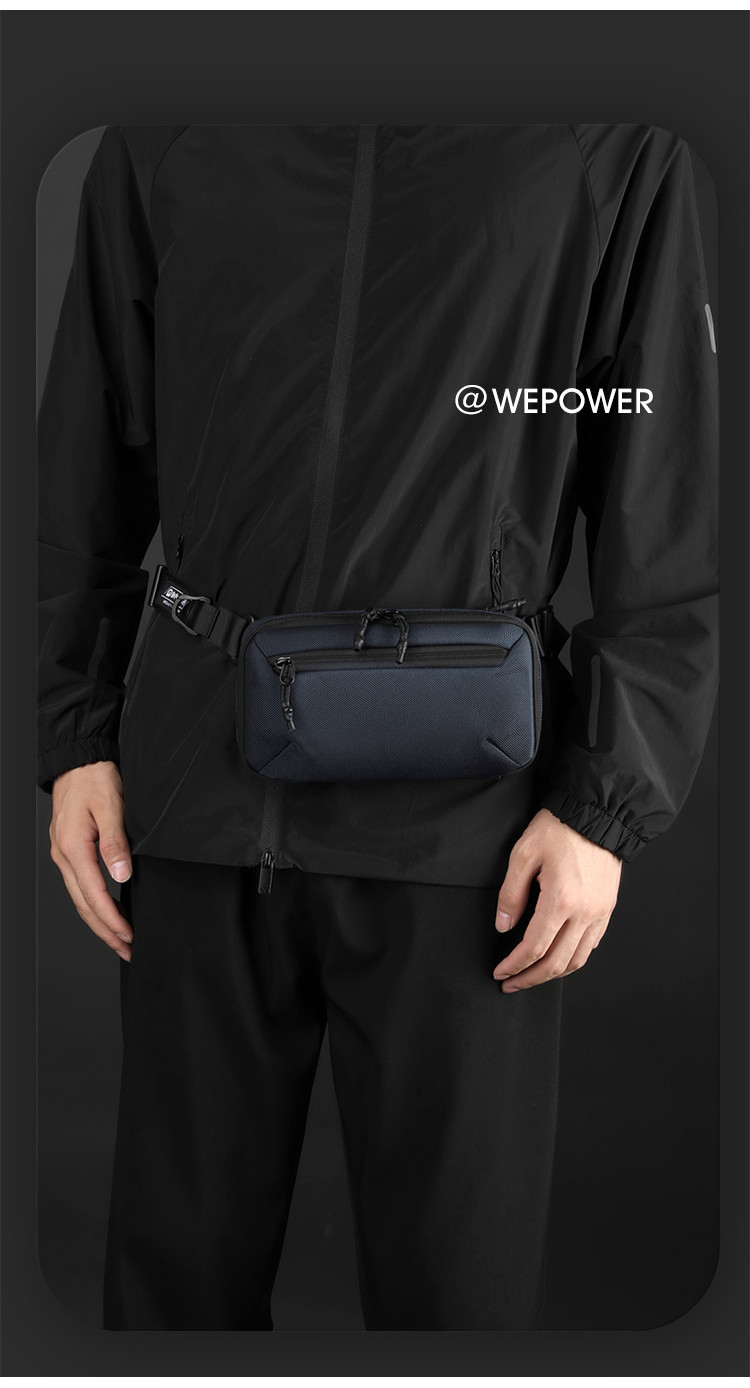 WEPOWER New Multi-Functional Waist Bag Waterproof Nylon Outdoor Chest ...