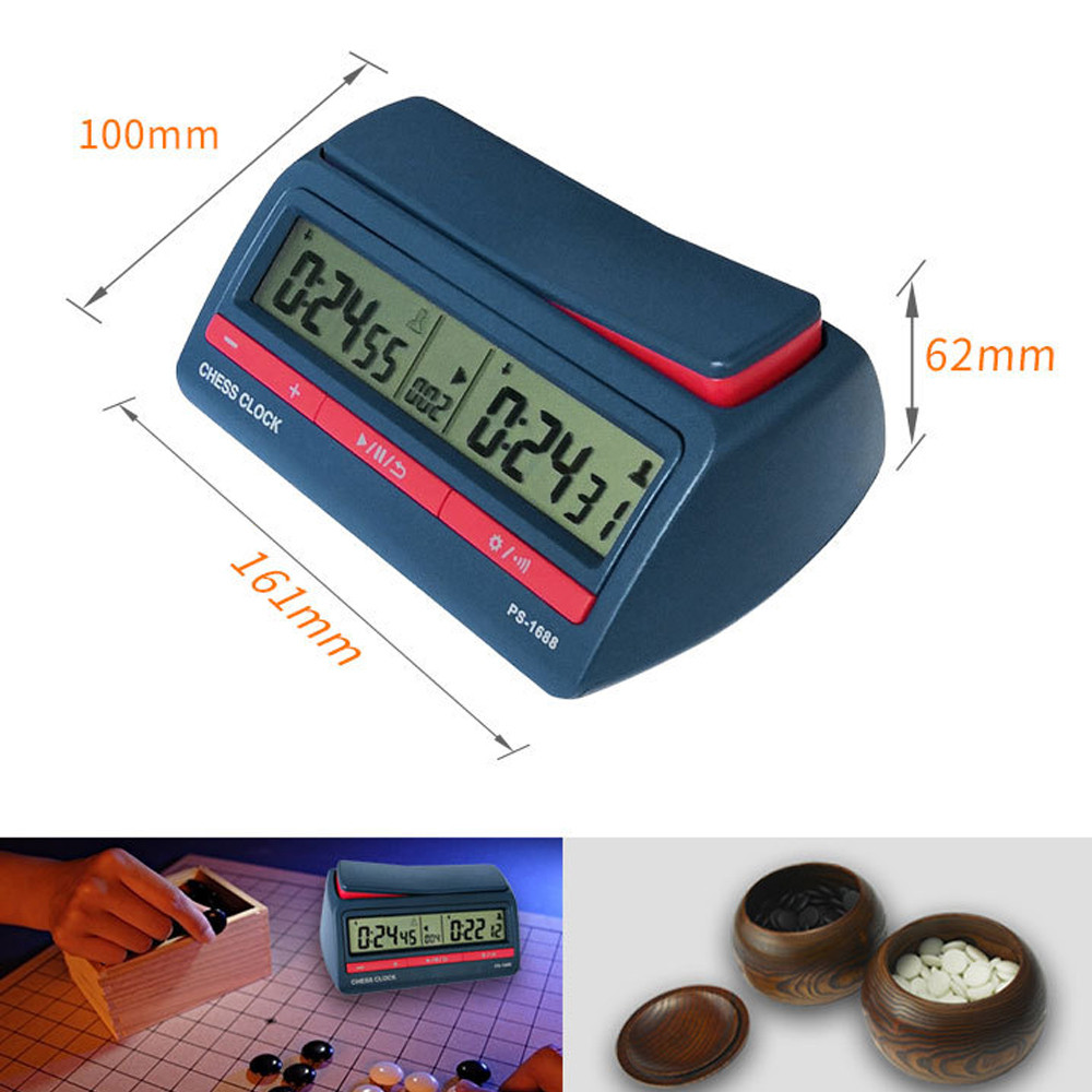 Chinese Go / Games Chess Digital Timer Board Game Clock | Shopee ...