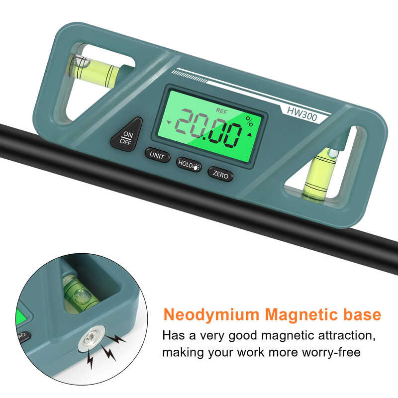 Magnetic Digital Meter Absolute Relative Measurement Angle And Slope ...